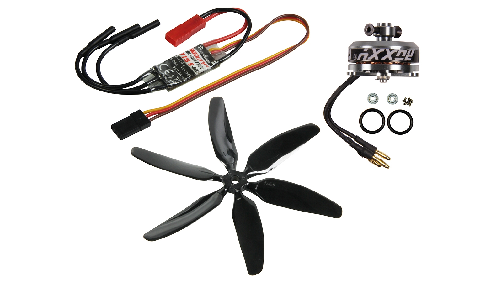 Power set Multiplex FunnyStar /Indoor Jets - Brushless motorer - Holte ...