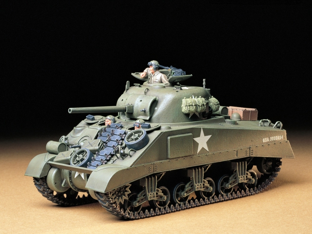 Tamiya 1/35 US M4 Sherman Early - Plastbyggesæt - Holte Modelhobby