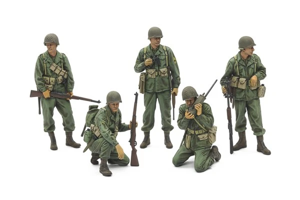 Tamiya 1/35 U.S. Infantry set - Plastbyggesæt - Holte Modelhobby