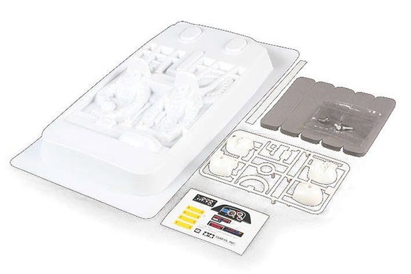 1/10 Rally Car Cockpit Tamiya - Karosserier - Holte Modelhobby