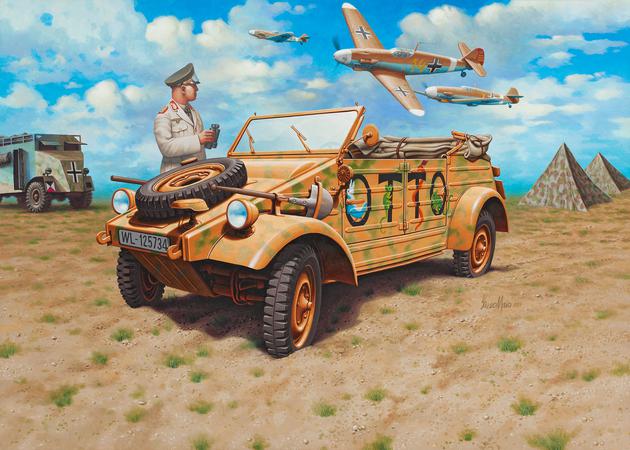 German Staff car - Plastbyggesæt - Holte Modelhobby