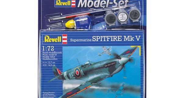 Revell Model set Spitfire Mk V 1/72 - Plastbyggesæt - Holte Modelhobby