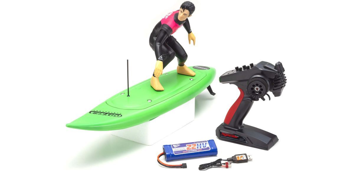 Kyosho RC Surfer 4 RC Electric Readyset - Fjernstyret el-drevet båd ...