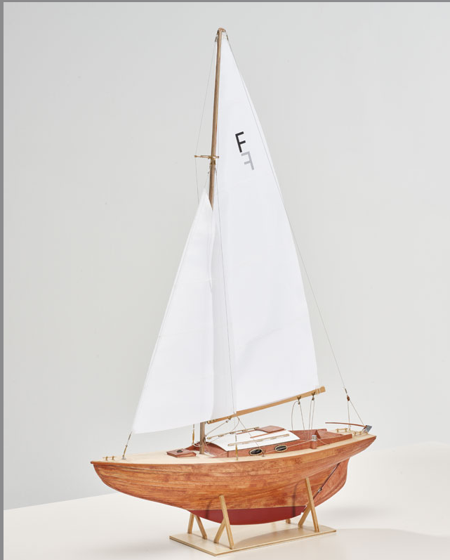 Folkebåd træbyggesæt 1:15 - Træbyggesæt - Holte Modelhobby