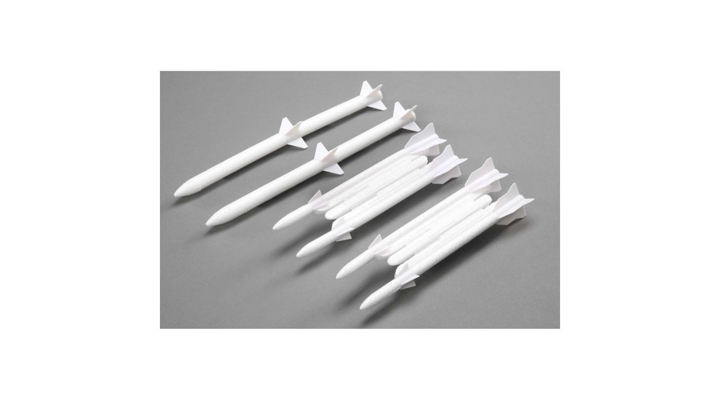 Dummy Missile Set: F-4 Phantom II 80mm EDF - Reservedele - Holte Modelhobby